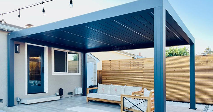 Transform Outdoor Living with AlunoTec Pergola in California!